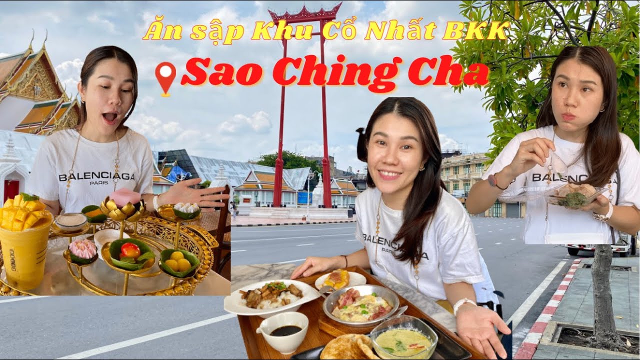 Đến Bangkok Phải Đi Ăn Ở Khu Sao Ching Cha - เสาชิงช้า | Du Lịch ...
