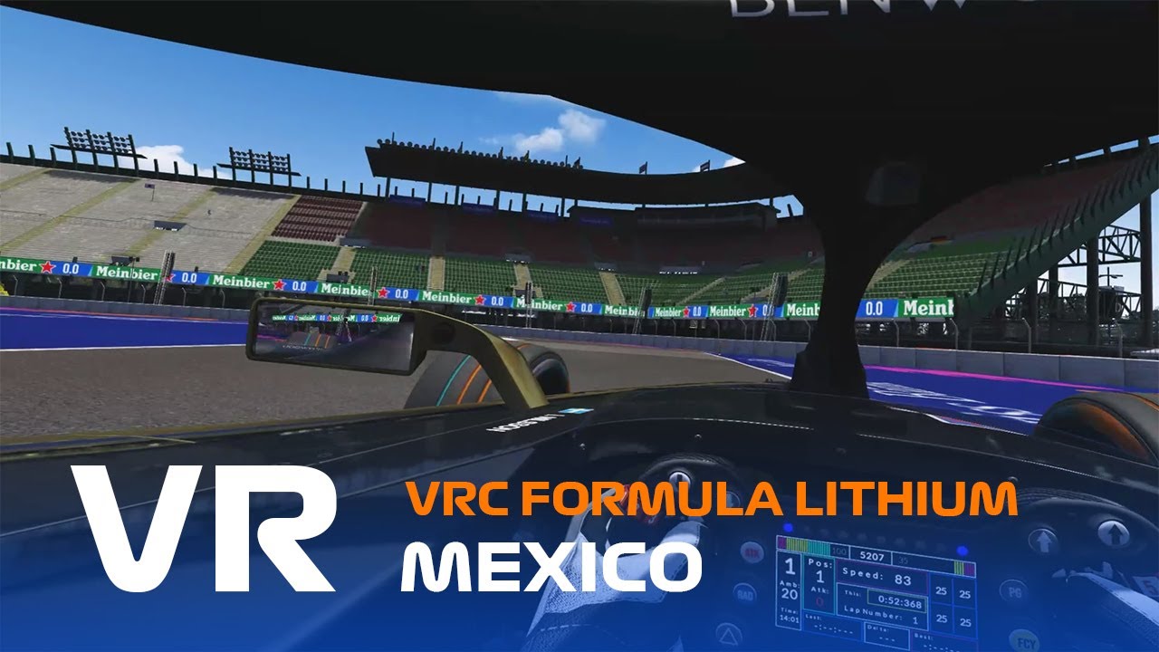 it's hard to drive！VR | NEW VRC Formula Lithium Mexico Assetto Corsa ...