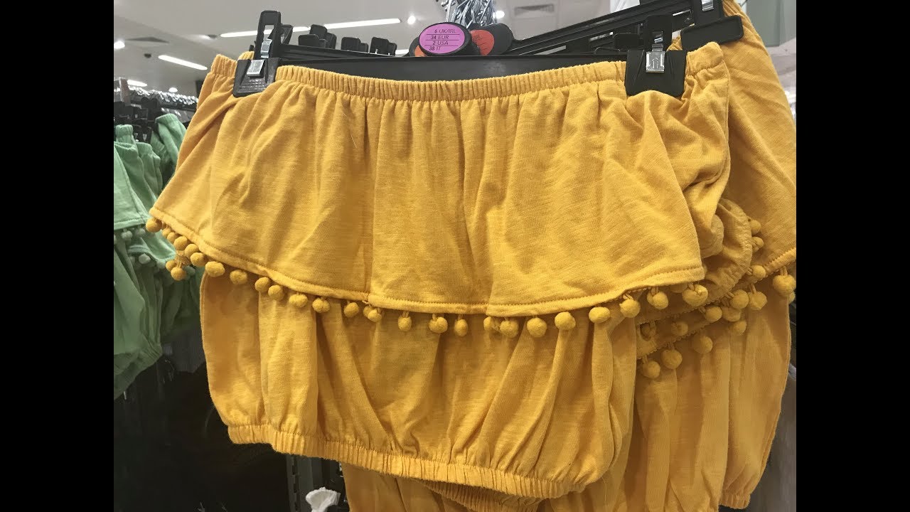 Primark Summer Clothes-Women's T-Shirts and Shorts,July 2018 - YouTube