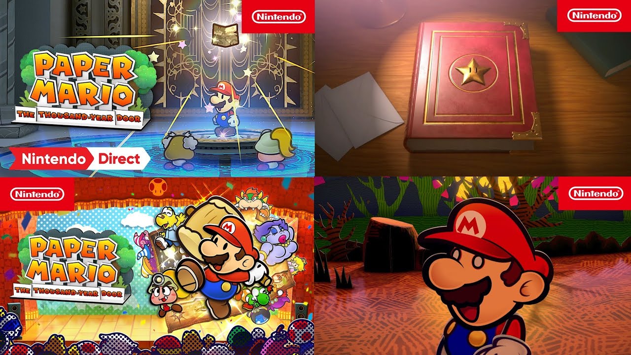 Paper Mario: The Thousand-Year Door - All Trailers - Nintendo Switch ...