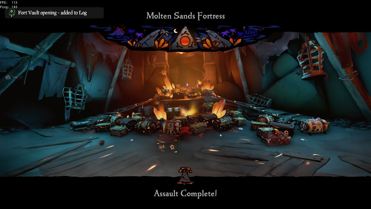 [Sea Of Thieves] Molten Sands Fortress Event Guide - YouTube