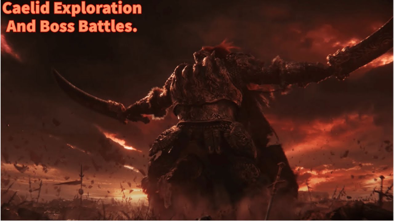 Defeating General Radahn Using Spiked Caestus - YouTube