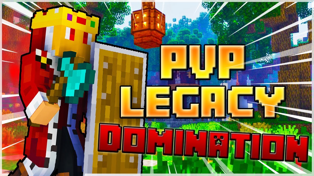 Minecraft PvP Legacy | Dominating a Lobby! (Shield PvP) - YouTube