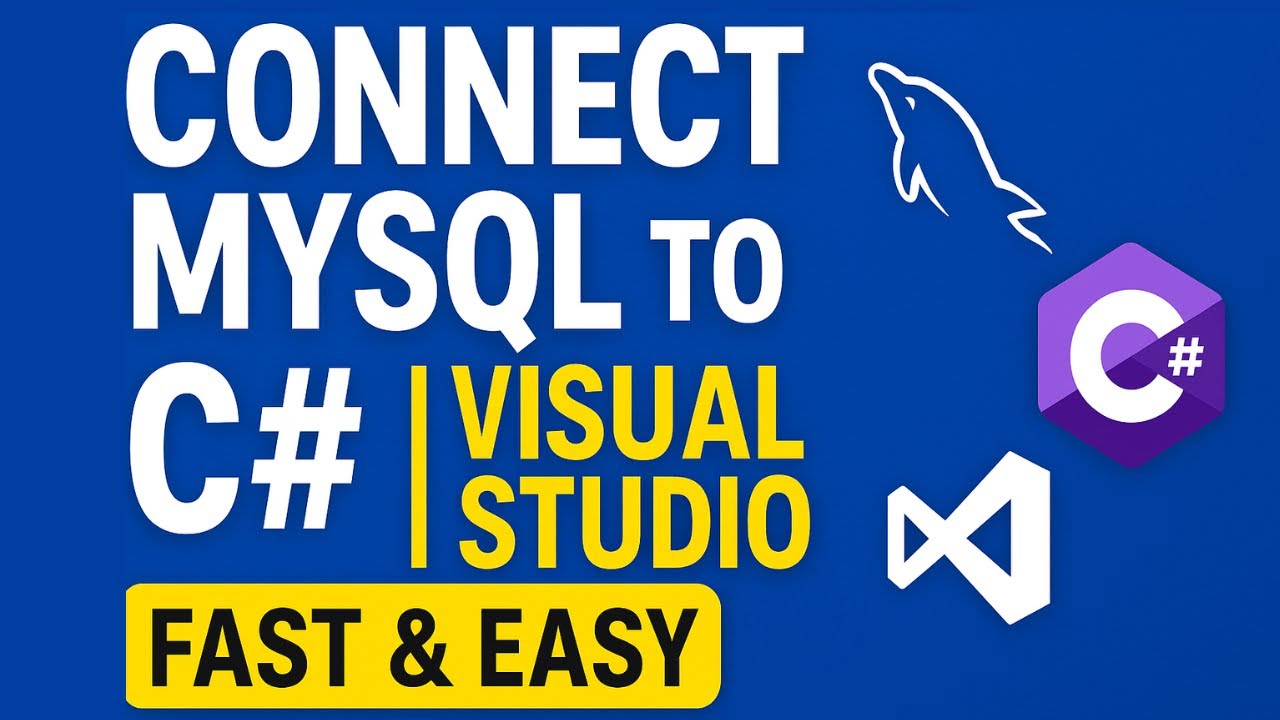 C# MySQL Connection in Visual Studio 2026 - YouTube