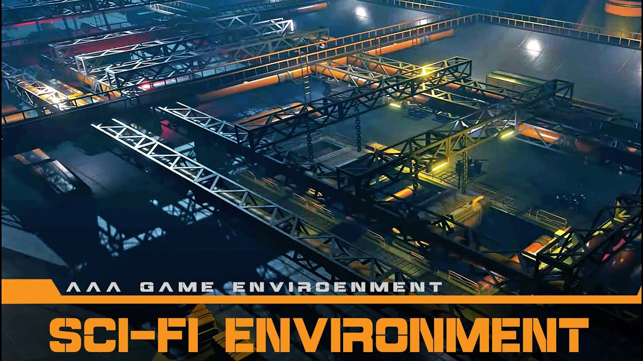 Sci-Fi Modular Game Environment on Unity Asset Store & FAB - YouTube