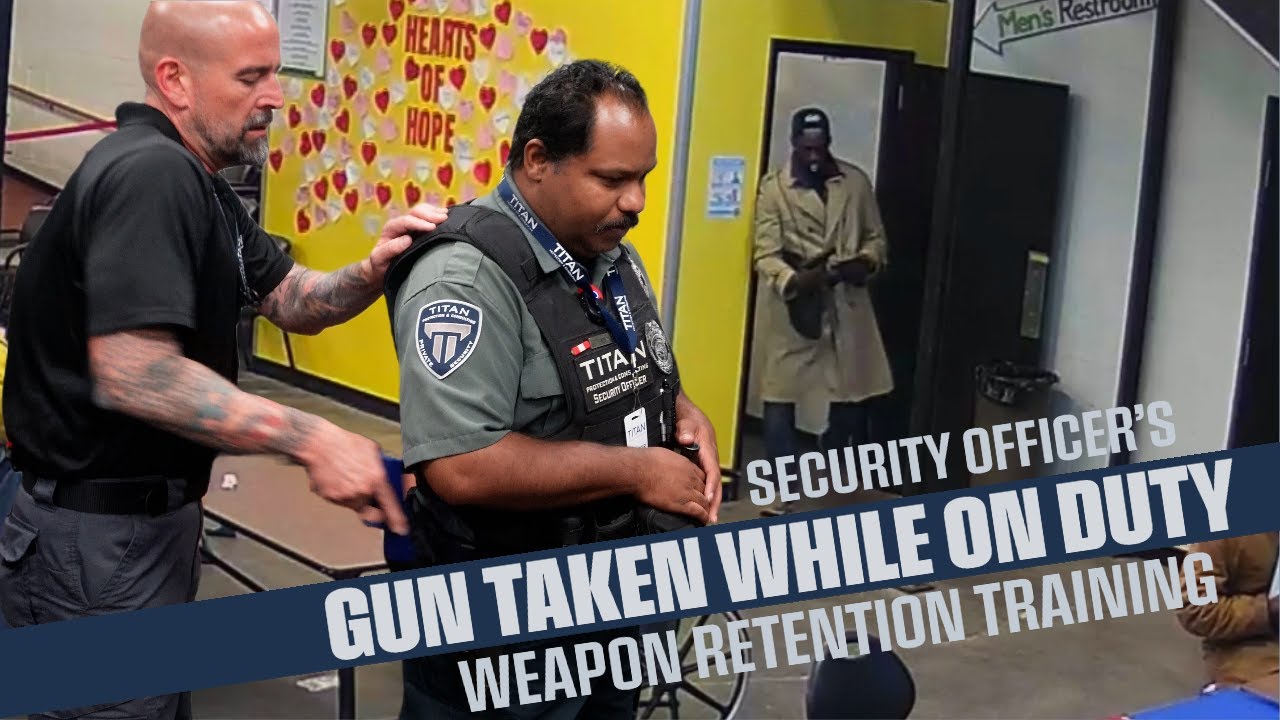 Officer's Gun Taken While On Duty | Weapon Retention Training - YouTube