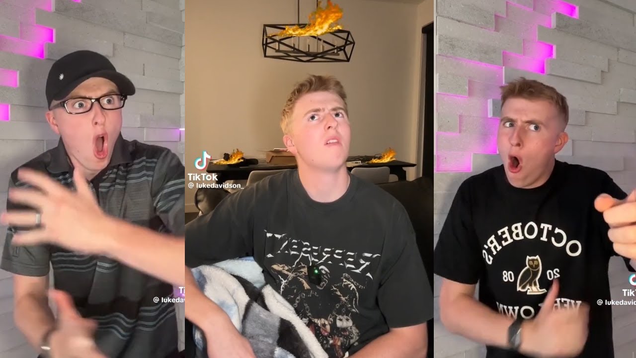 *NEW* OF LUKE DAVIDSON TikTok Compilation 2023 №104 | FIRE AT HOME ...