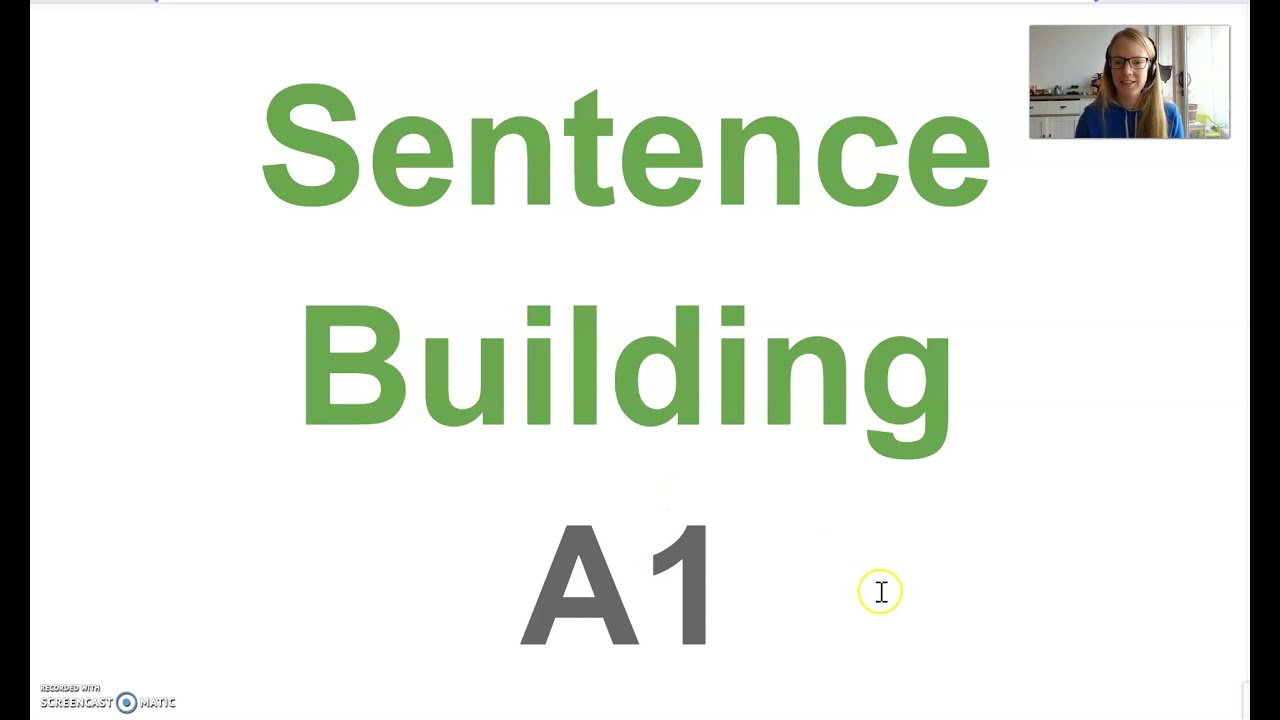 Sentence building A1 (Dutch) - YouTube