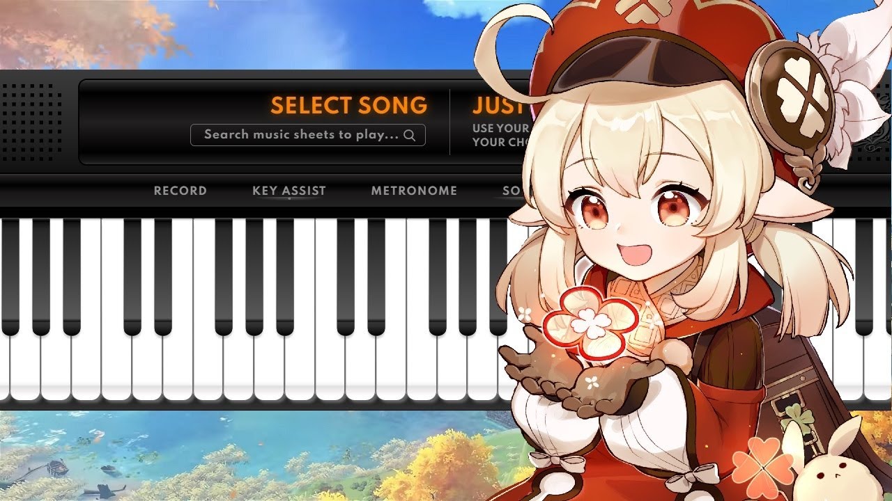 Let's Go, Crimson Knight! (Klee Theme) - Genshin Impact | Hard [ Virtual Piano Sheet ] - YouTube