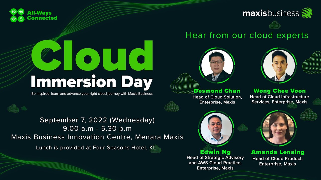 Maxis Cloud Immersion Day - YouTube