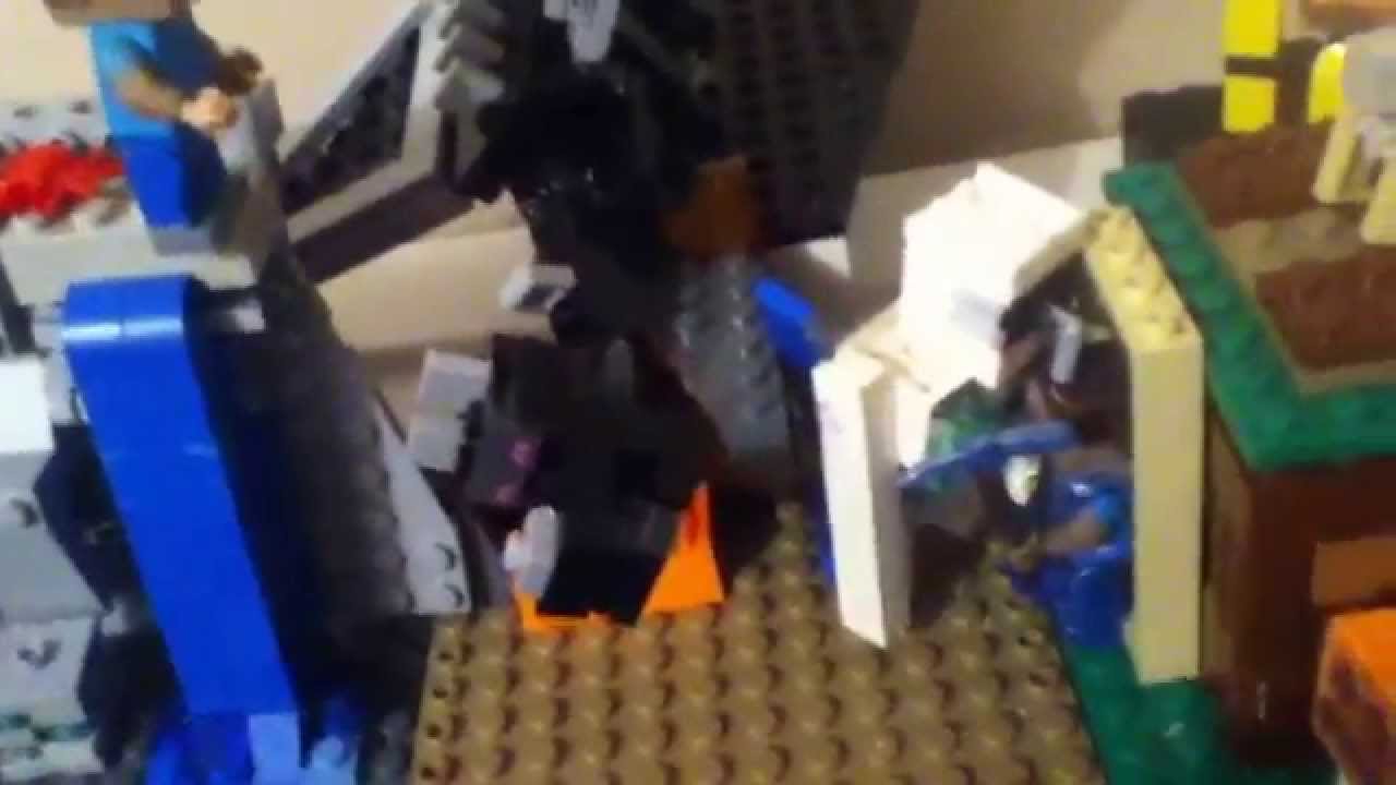 Custom lego minecraft world - YouTube