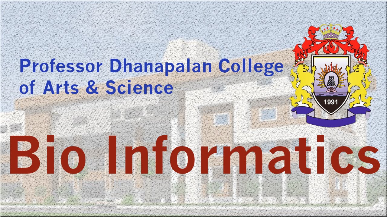 Bioinformatics Department - YouTube