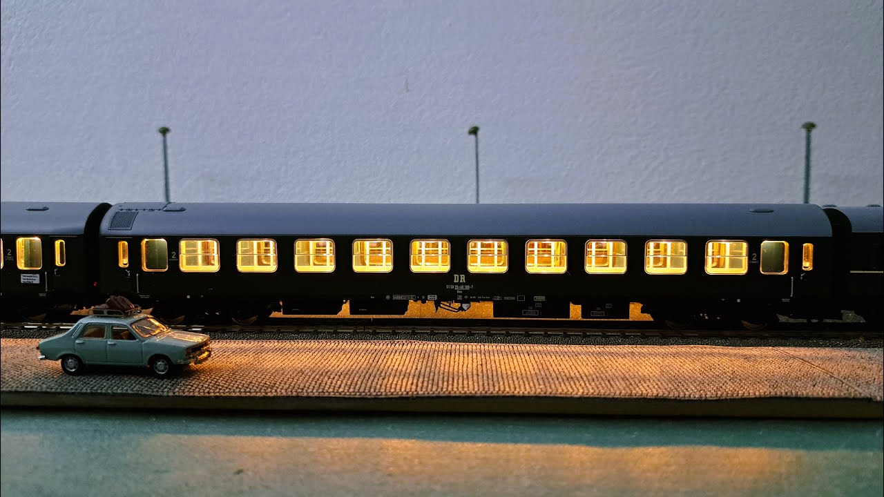 Innenbeleuchtung Y-Wagen von Piko in H0 (56270), Einbau und Optimierung ...