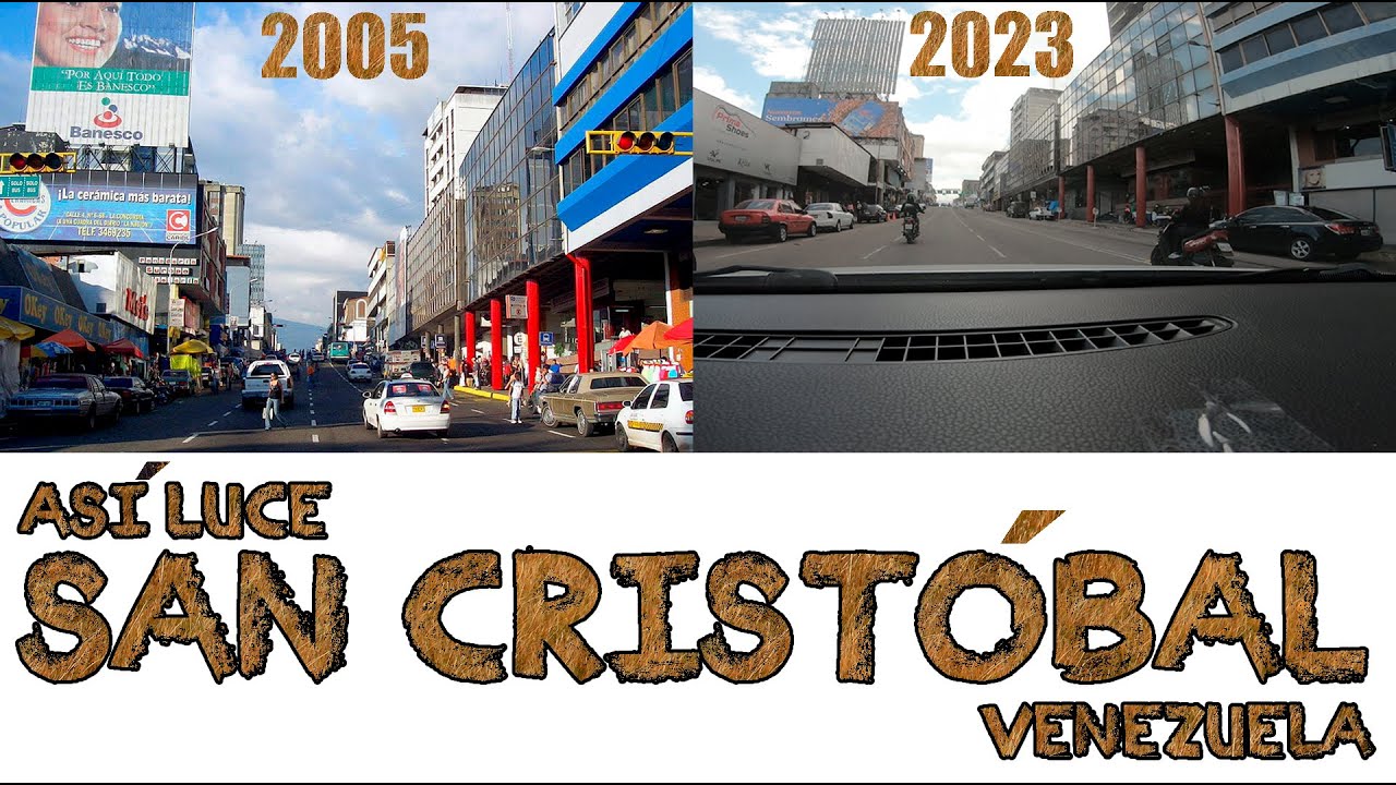 ASÍ LUCE SAN CRISTÓBAL EN 2023, TÁCHIRA, VENEZUELA - Centro, Av. 5ta, Av. 7ma y Ave Libertador ...