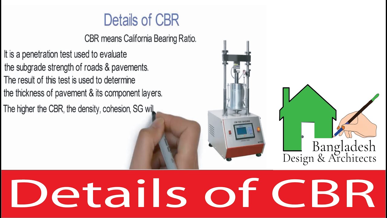 Details of CBR (California bearing ratio) test | Uses of CBR - YouTube