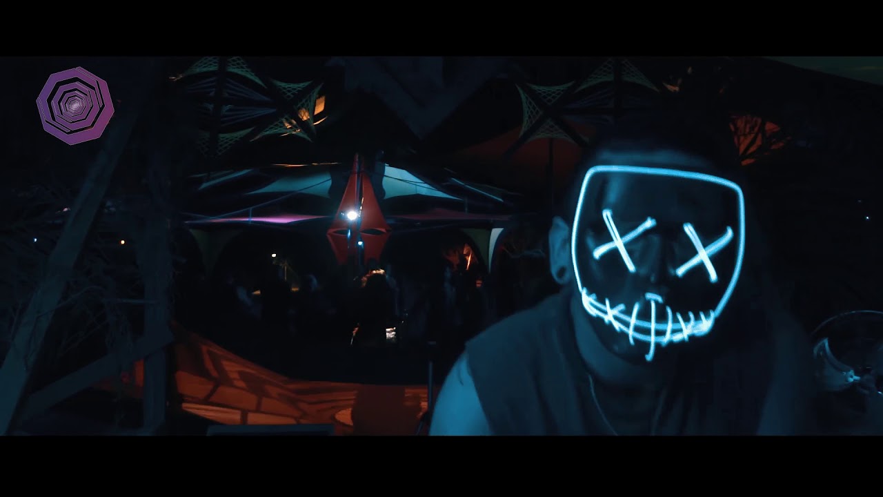 Creepy LED Mask - In Action - YouTube