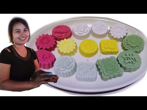 នំភិន រឺ នំដូង រឺ ខ្មែរ ឃុក ឃី / Khmer Cookie or Tapioca with coconut 🍪 ...