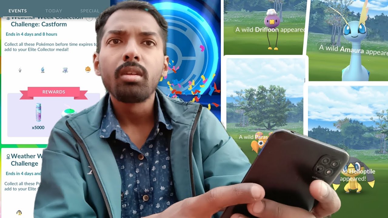 Be the Weather of Your Life! Pokemon Go Weather Week... - YouTube