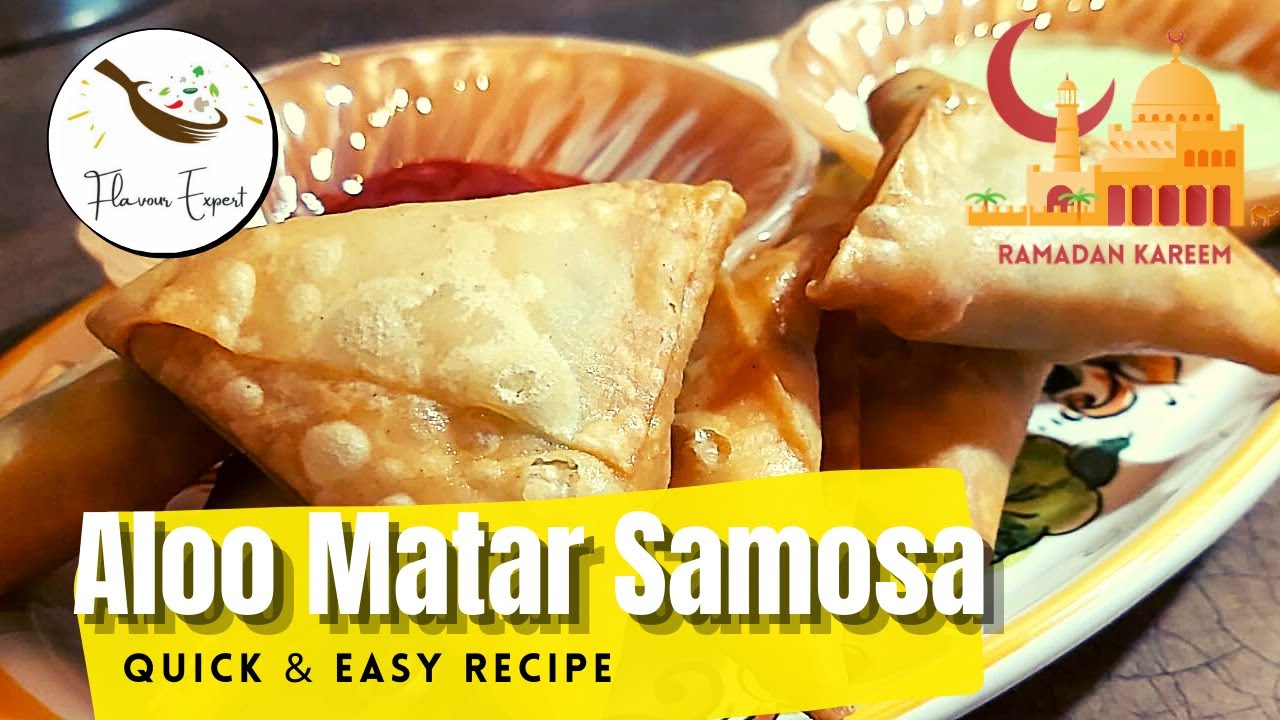 Aloo Matar Samosa | Potato and Peas Samosa Recipe | Ramzan Special ...