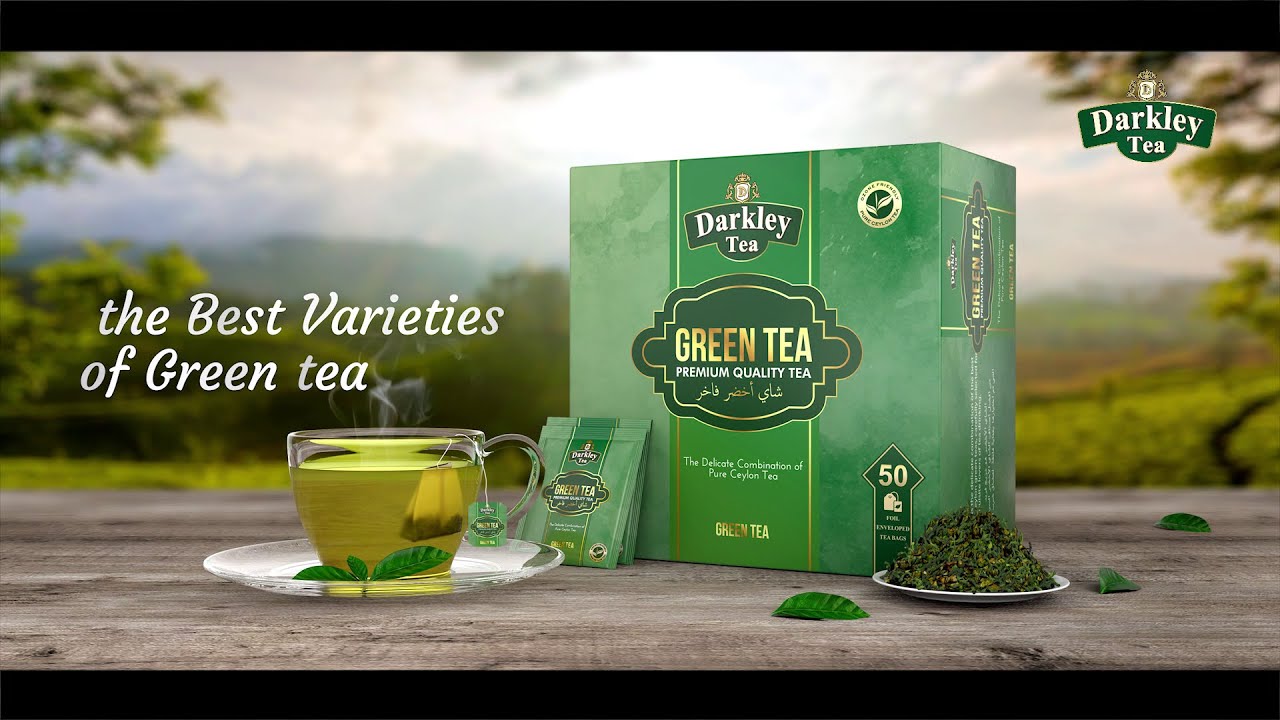 Tea Commercial | Tea product animation | Black Tea & Green Tea - YouTube