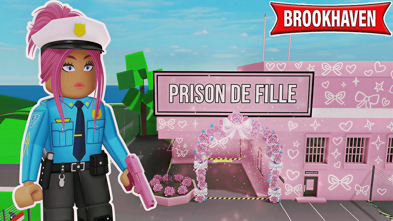 JE CRÉE UNE PRISON QUE POUR FILLE SUR BROOKHAVEN ROBLOX 👧 - YouTube