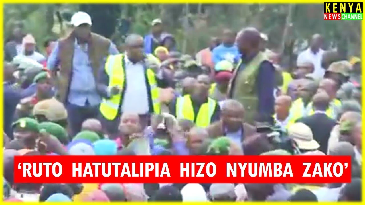 Listen what FEARLESS Korogocho MCA told Ruto face to face today in ...