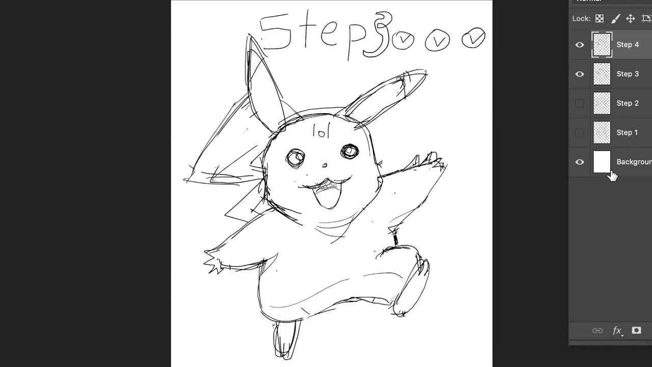 How to Draw Pikachu Pokemon | Digital Art - YouTube