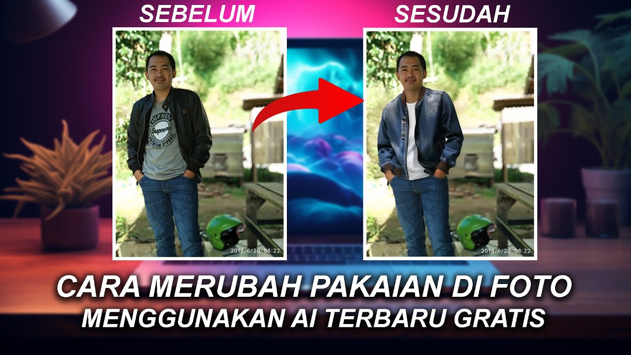 Cara Merubah Pakaian Di Foto Menggunakan AI Terbaru Gratis - YouTube