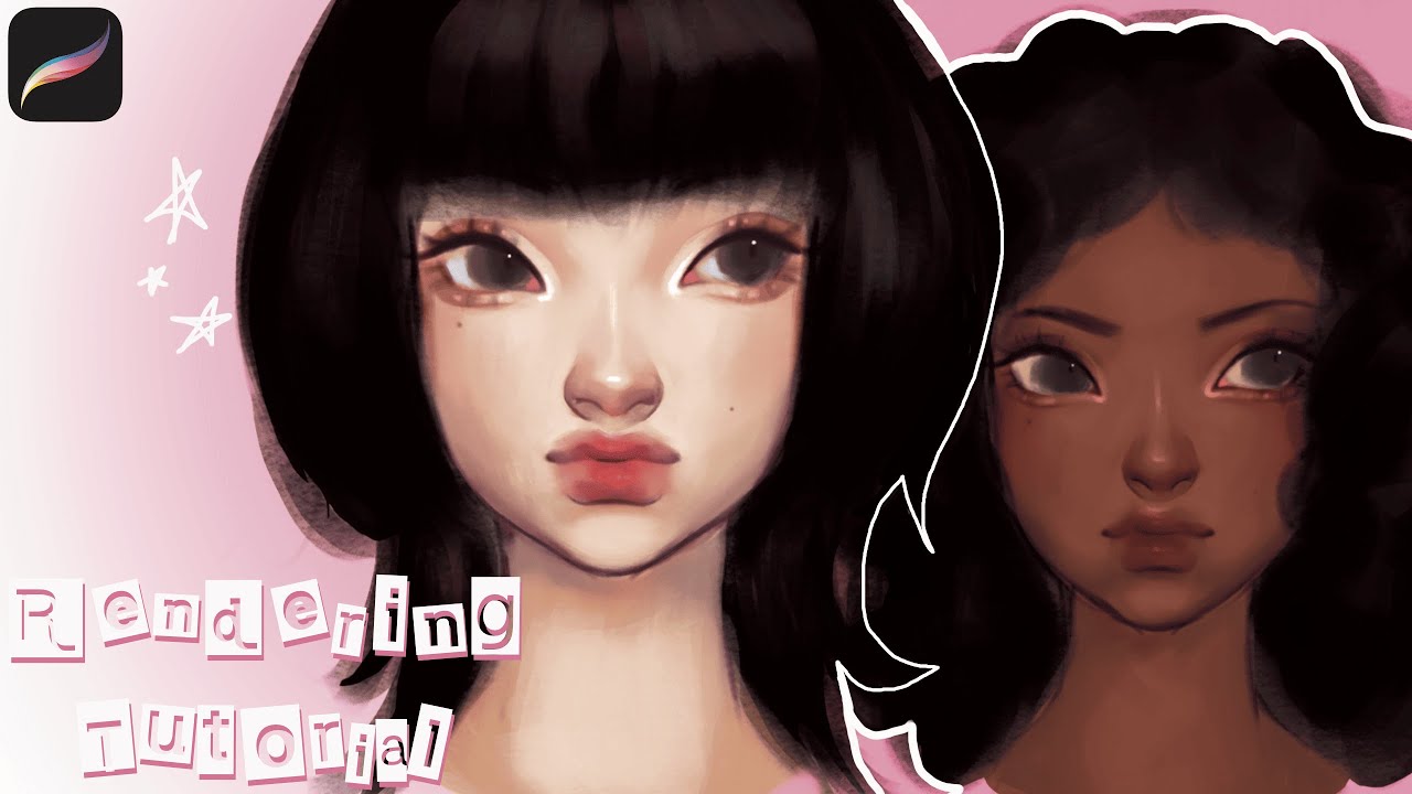 Another Updated Rendering Tutorial! | Digital Art Tutorial - YouTube