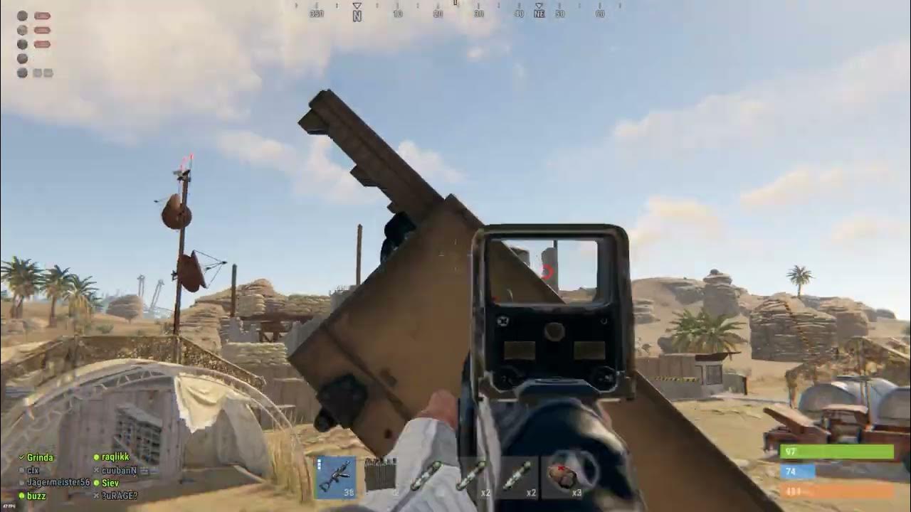 Body blocking MLRS doesn't work - Rust Shorts | #rust #shorts - YouTube