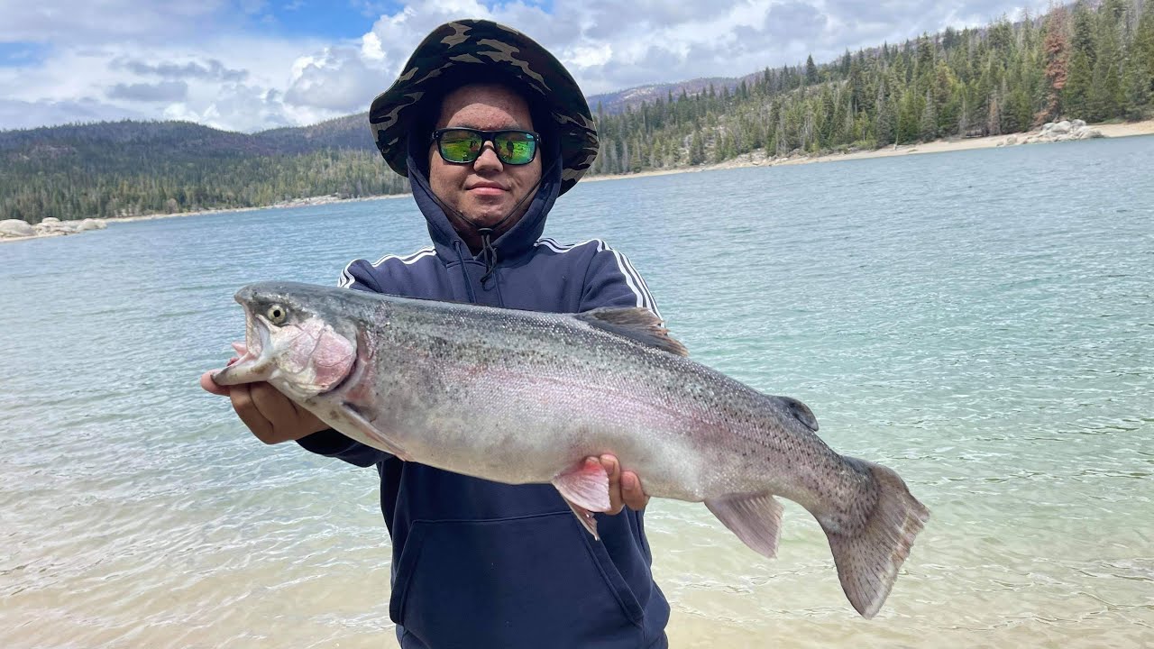 Trout Fishing at Shaver Lake - YouTube