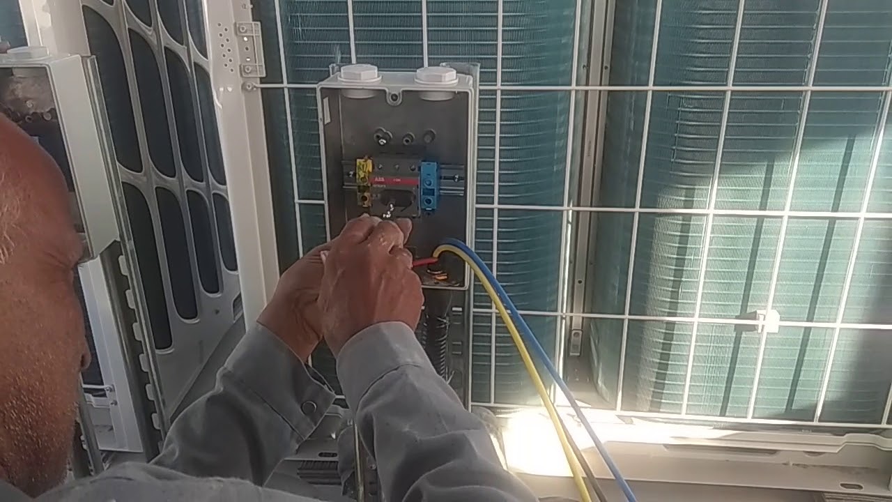 Isolator fixing-Ac -Outdoor Unit -VRF-Roof-MElectrical Plumping - YouTube