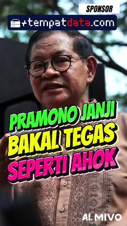 Pramono Anung Janji Bakal Lebih Tegas dari Ahok #pramonoanung #ahok - YouTube