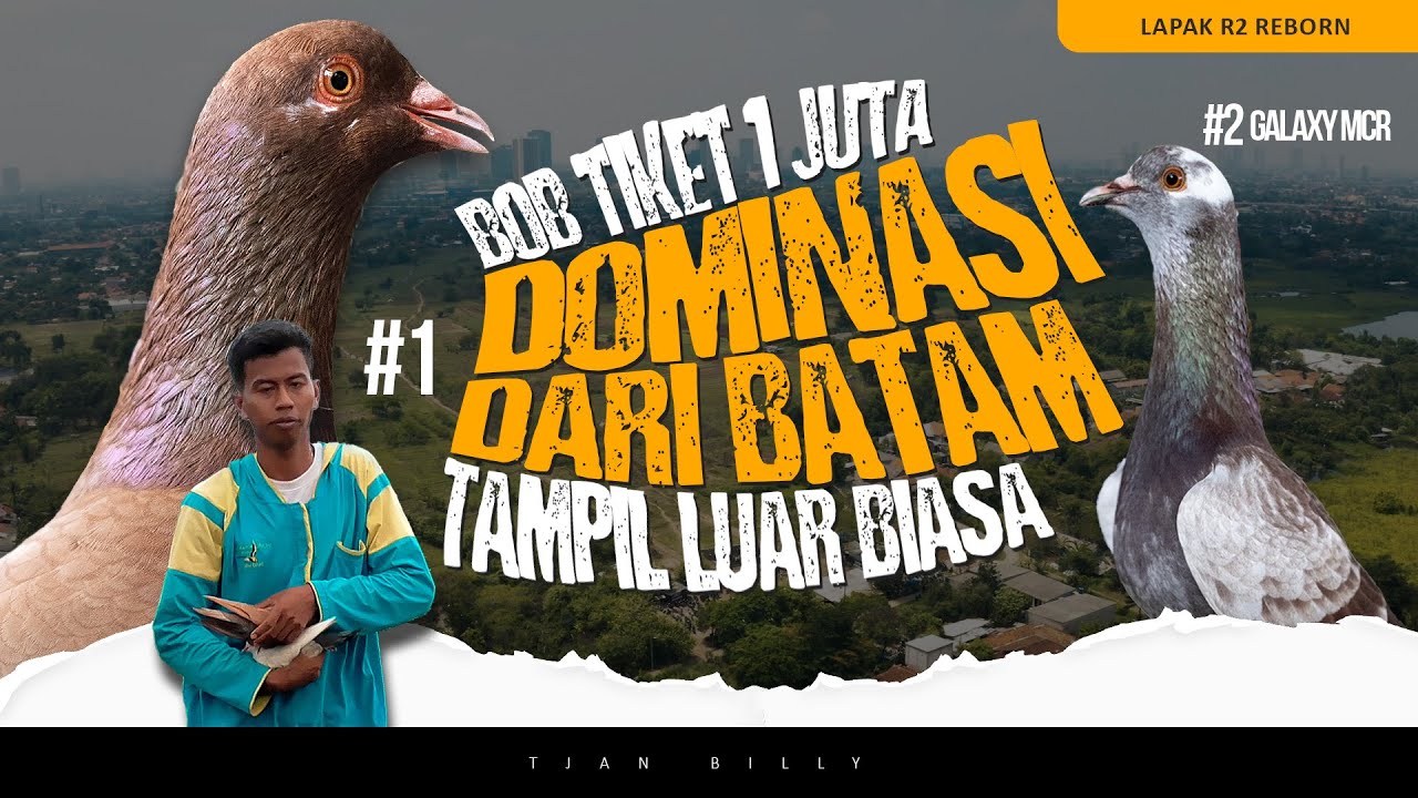 FINAL LOMBA MERPATI BEST OF THE BEST TIKET 1 JUTA LAPAK R2 REBORN - YouTube