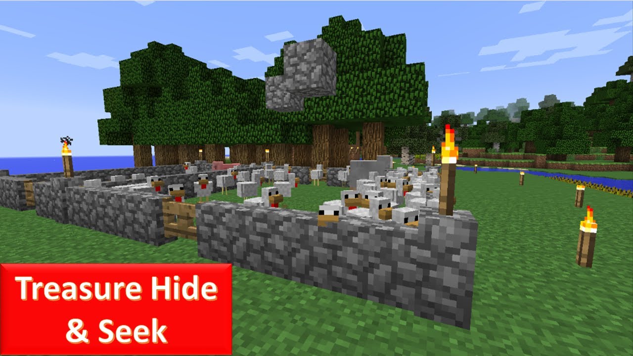 Minecraft treasure hunt adventure #minecraft - YouTube