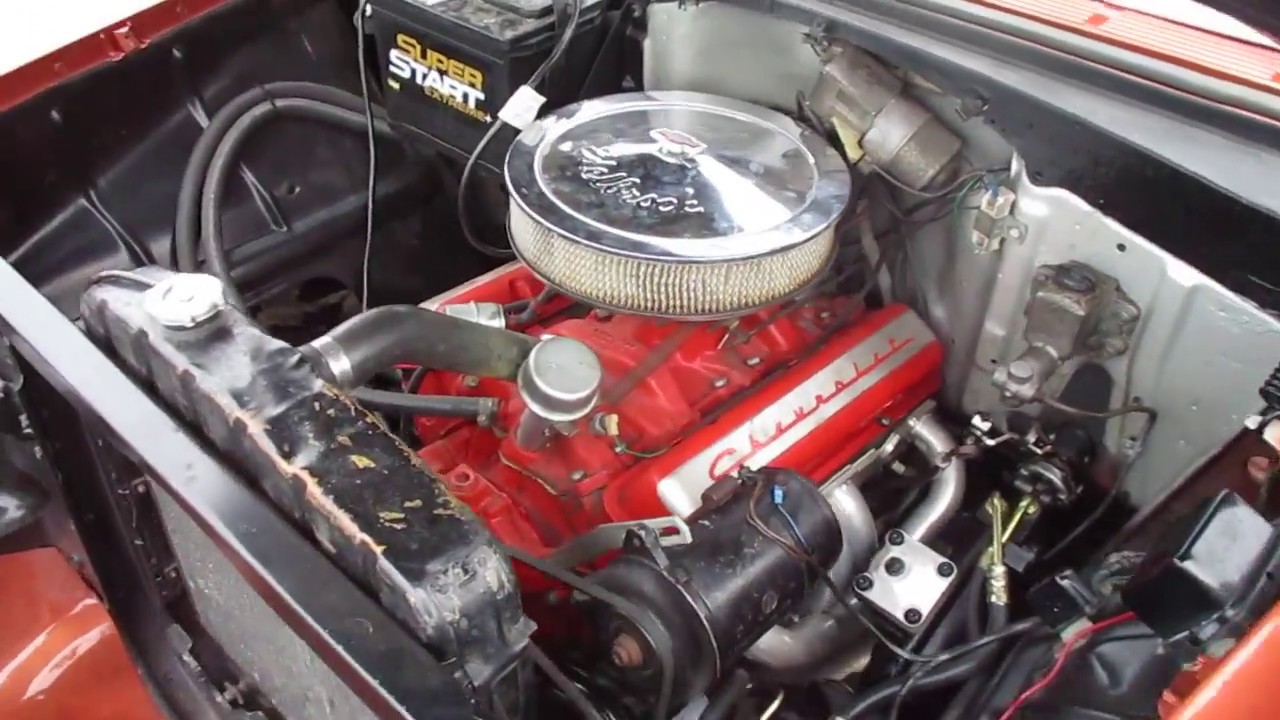 1956 Chevrolet Bel Air Engine - YouTube