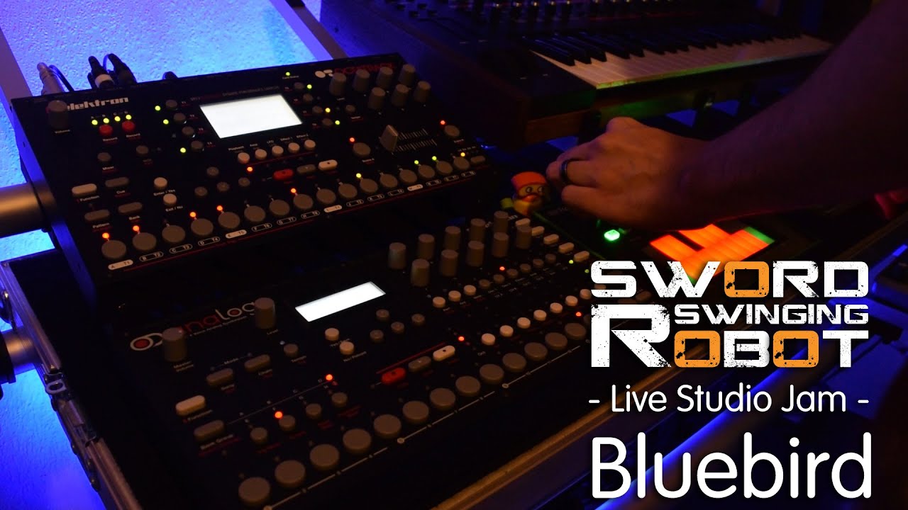 Sword Swinging Robot Bluebird Live in the Studio - YouTube