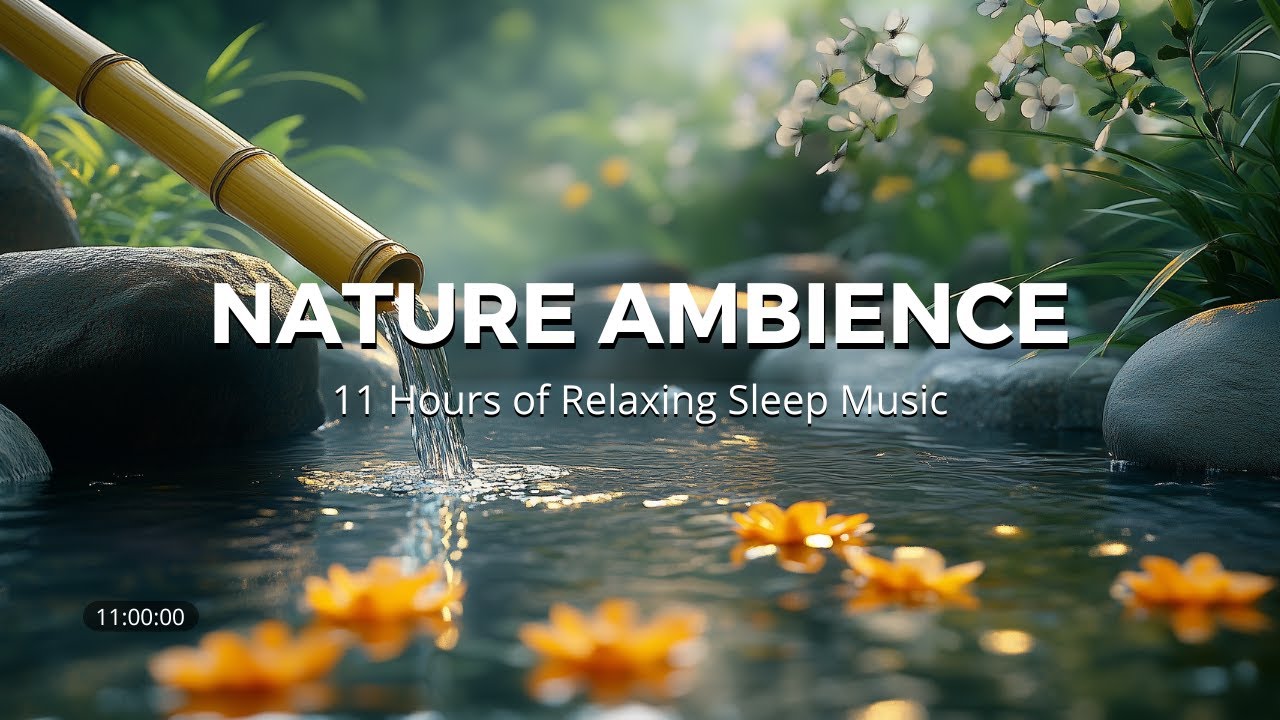 Healing Music 🌿 Relaxing Piano with Water Sounds for Deep Sleep 🌿 ...