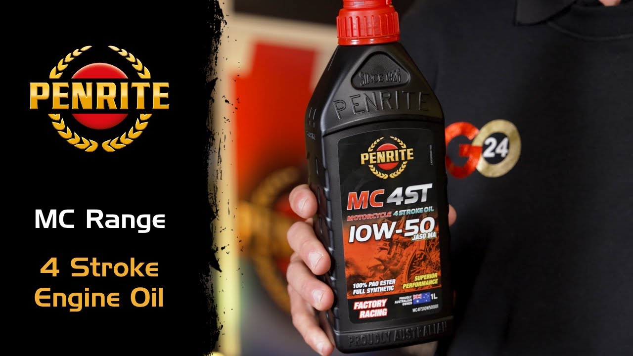 Penrite Oil's Superior Performance MC 4ST Range #mx #sx #superbike # ...