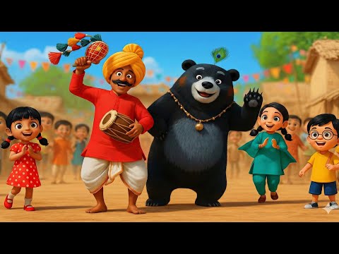Kalu Madari Aaya | Hindi Rhymes | Nursery Rhyme | Poem For Kids | Baby Songs Hindi | KiddoBeats TV 