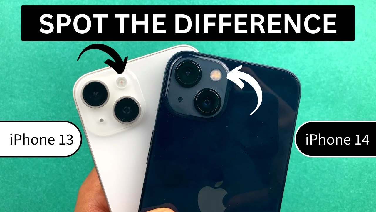 All Differences Between iPhone 13 & iPhone 14 | iPhone 14 vs iPhone 13 Comparison - YouTube