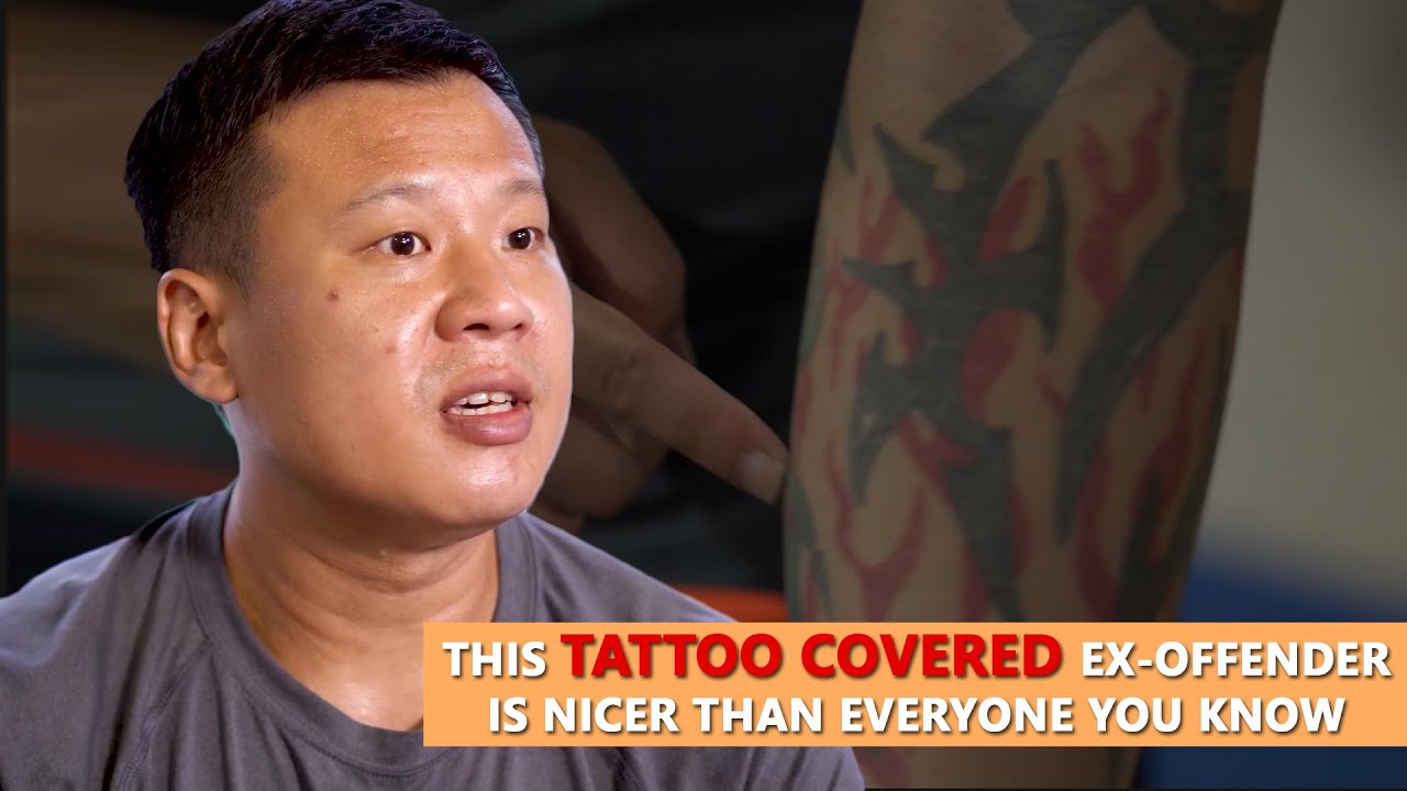 Tattoo Covered Ex-Con Turned His Life Around After Prison - YouTube
