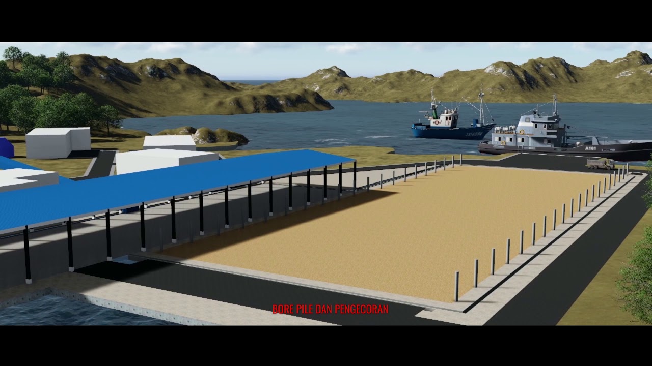 Animasi DOME SHELTER PLTU NII TANASA - YouTube