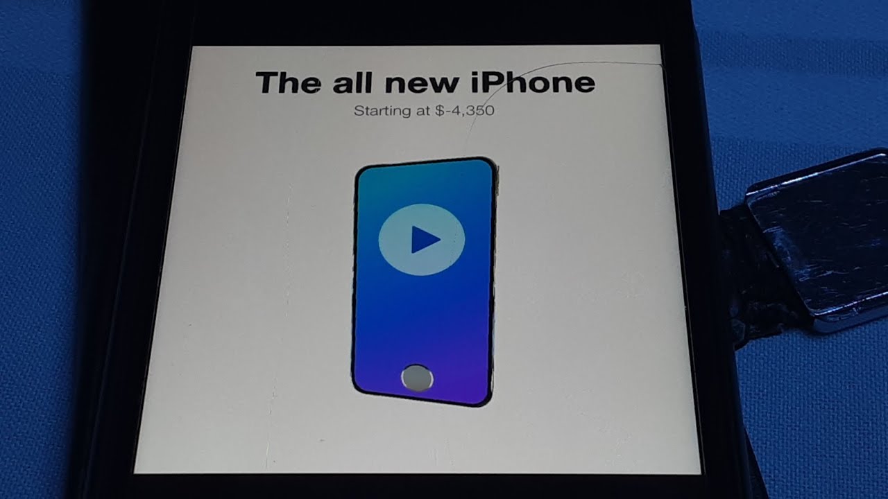 Introducing The All New iPhone 1000 - YouTube