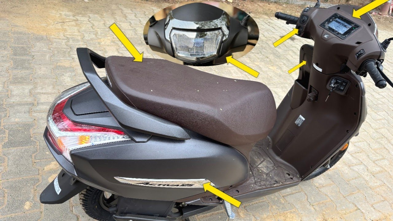 All New Honda Activa 125 TFT Screen Detailed Review | On Road price 8 ...