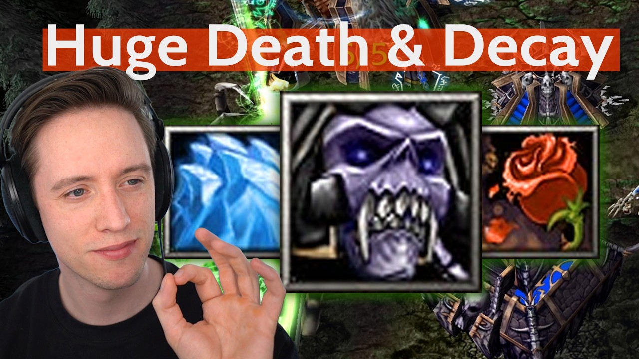 DEATH & DECAY Lich Level 6 Rush! Warcraft 3 - YouTube