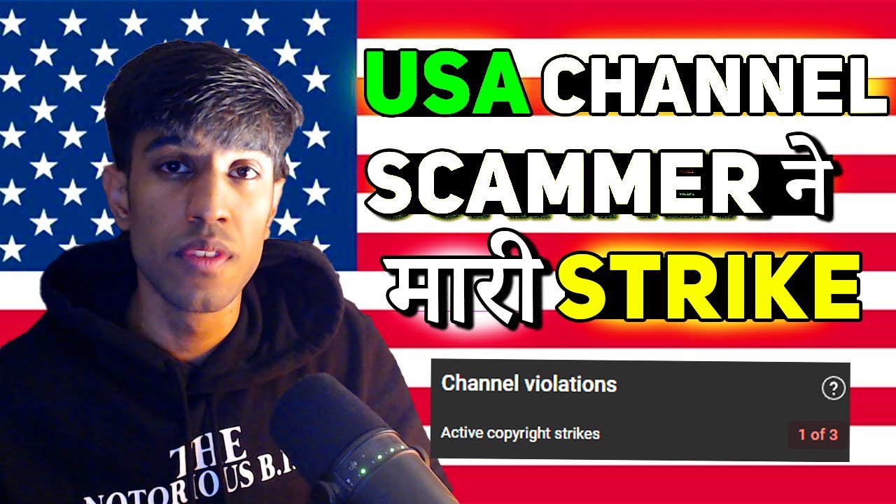 I Exposed a USA Channel Scammer and Got a Strike | USA Channel Scam ...