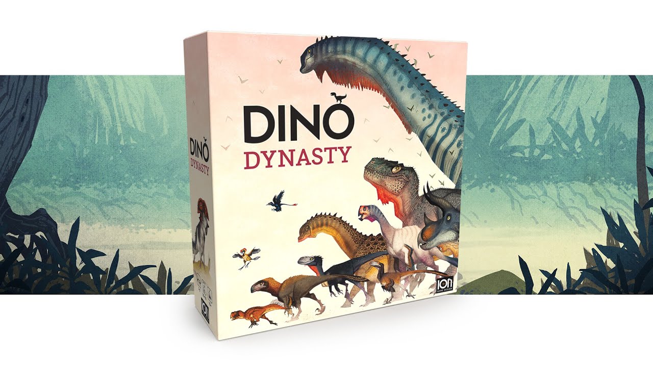Dino Dynasty the process behind the Definitive Dinosaur board game - YouTube