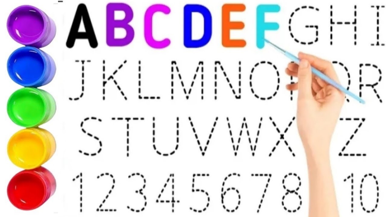 ABC Writing Collection along the Dotted Line for Toddlers & Kids ...