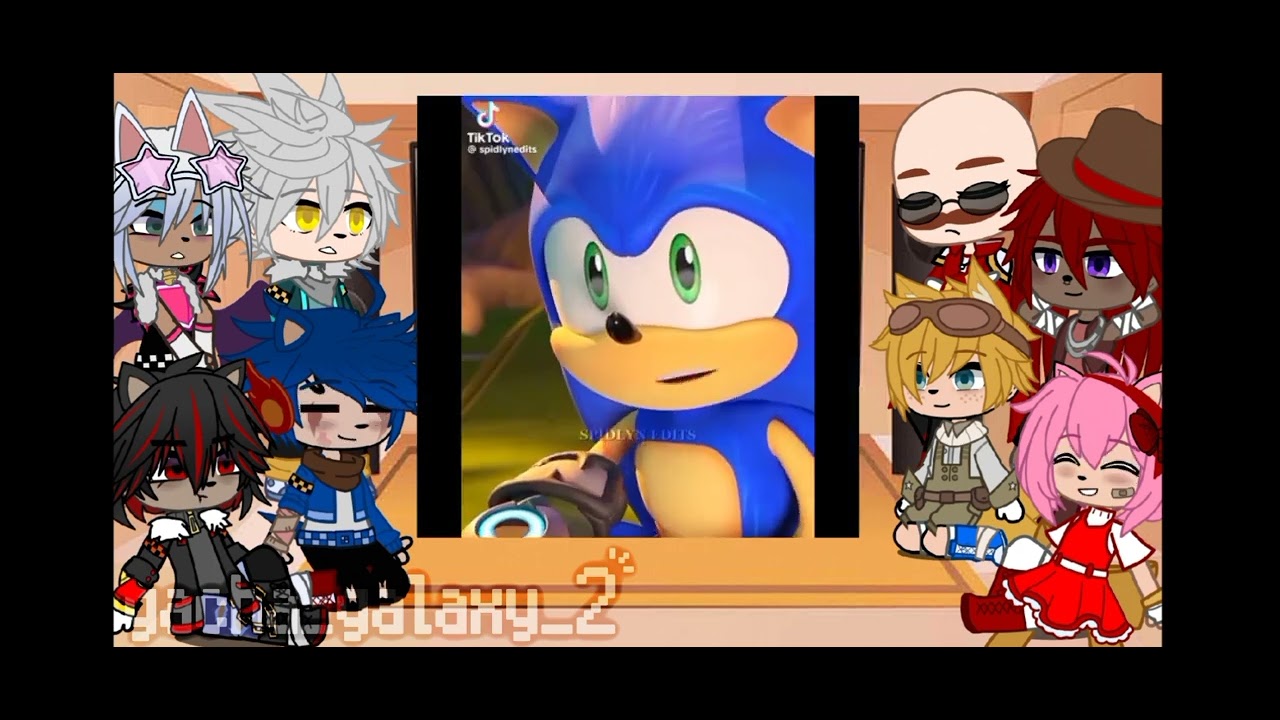 STH reacts to sonic | sonic the hedgehog | angst | sonadow | gacha ...